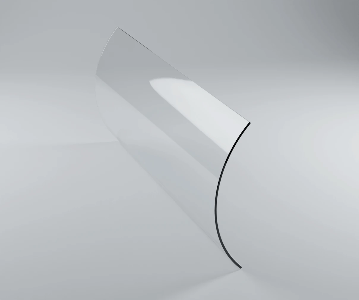 Bent tempered glass - PRESS GLASS SA